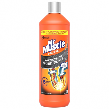 Mr Muscle Drano Power Gel déboucheur pour canalisations 1l
